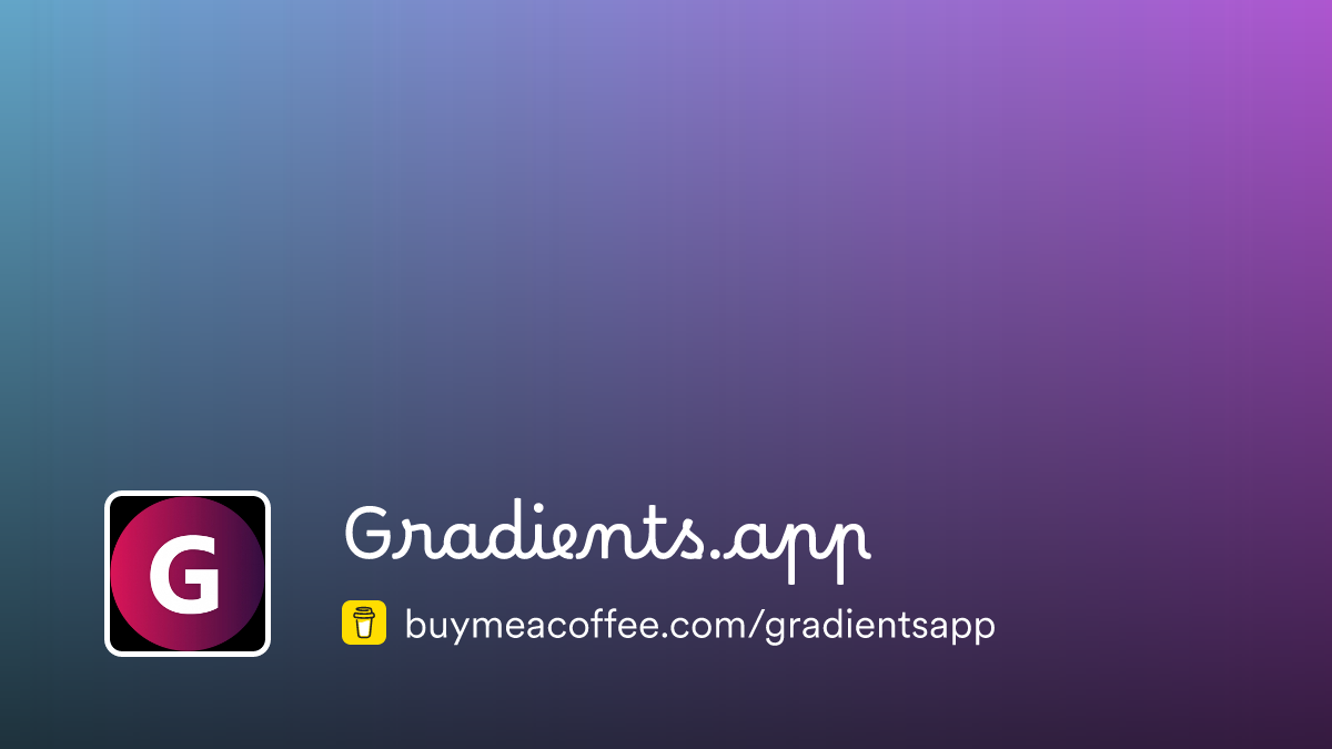Gradients.app is Service with color solutions for the web and social ...