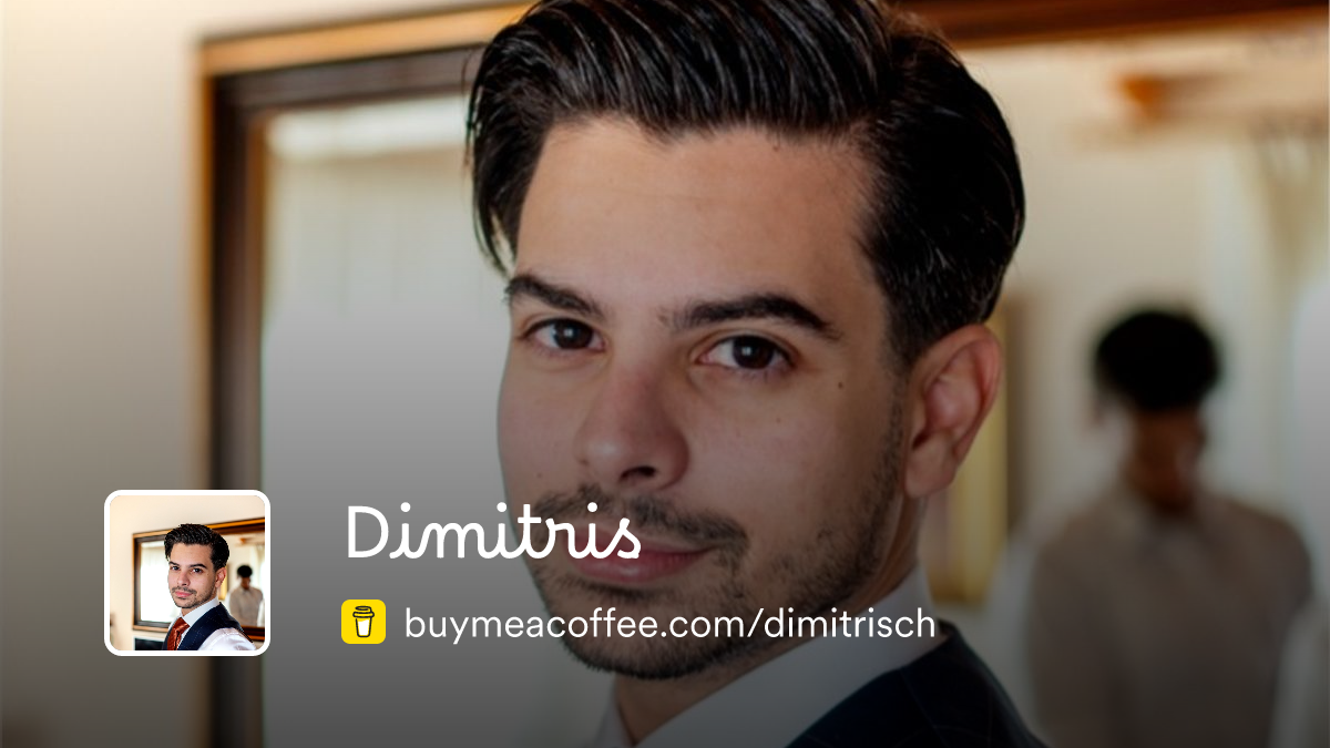 Dimitris - Buymeacoffee