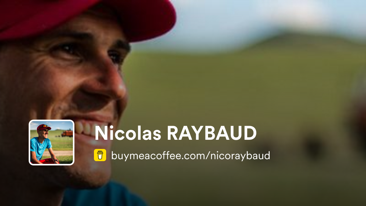 Nicolas RAYBAUD - Buymeacoffee