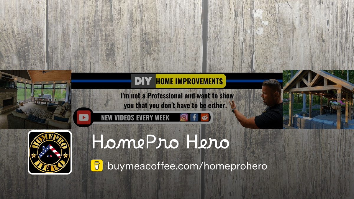 HomePro Hero - Buymeacoffee
