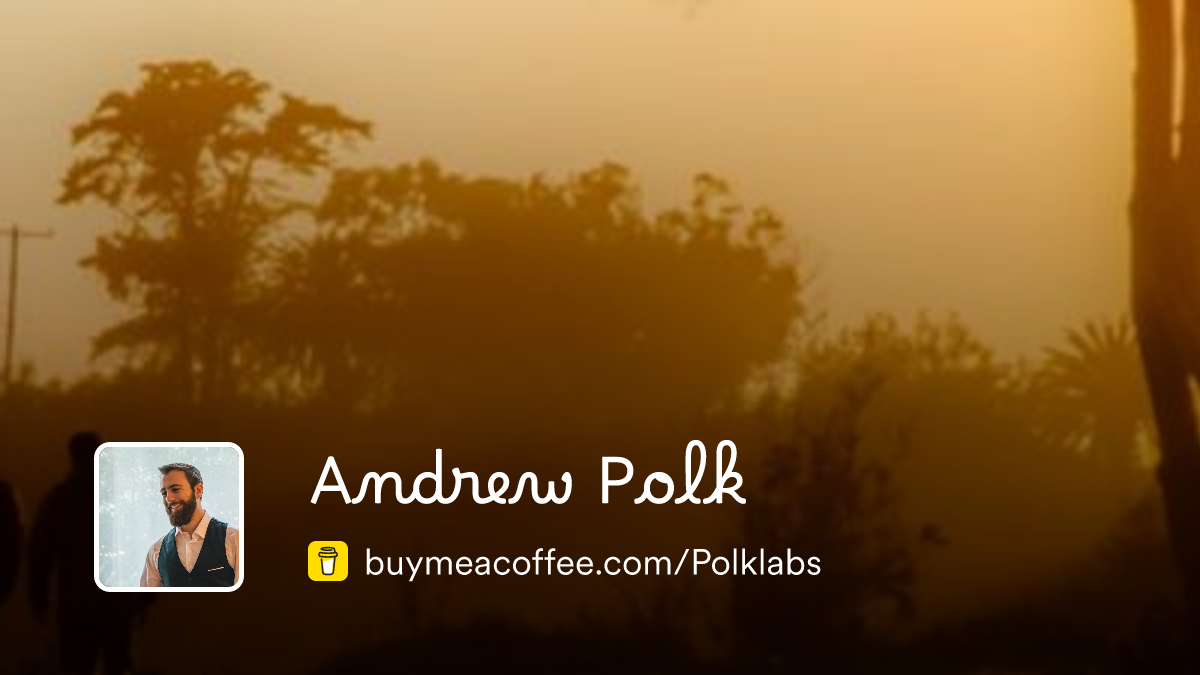 Andrew Polk - Buymeacoffee