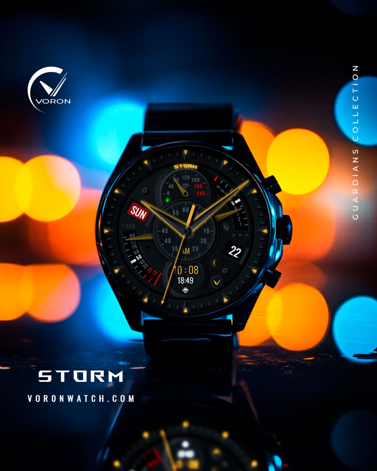 Bring the storm to your wrist. ⚡ — Voron Watch Design - Buymeacoffee