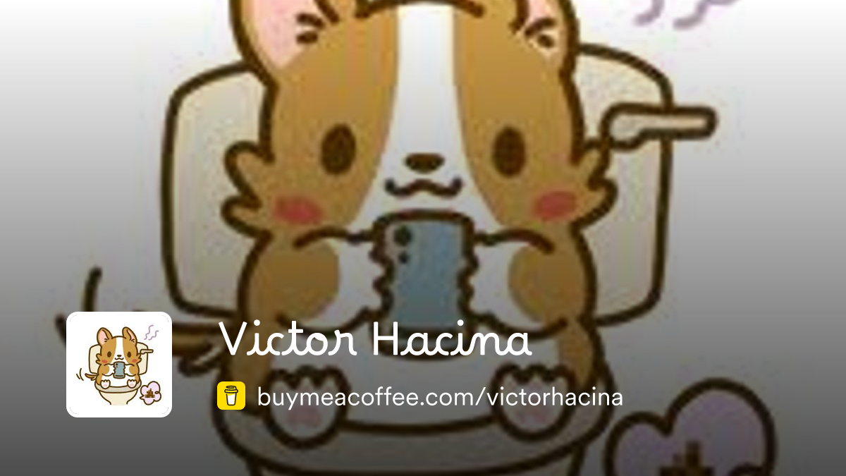 Victor Hacina - Buymeacoffee