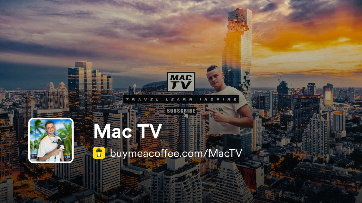 Mac TV is All About Travel Videos, Vlogs & Fun Adventures. - Buymeacoffee