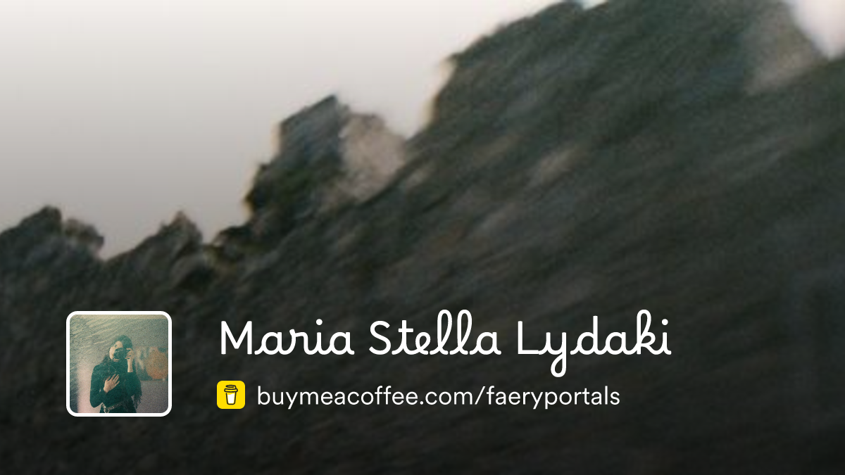 Maria Stella Lydaki - Buymeacoffee