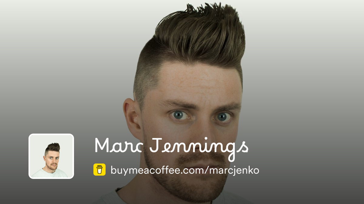 Marc Jennings is a stand-up comedian - Buymeacoffee