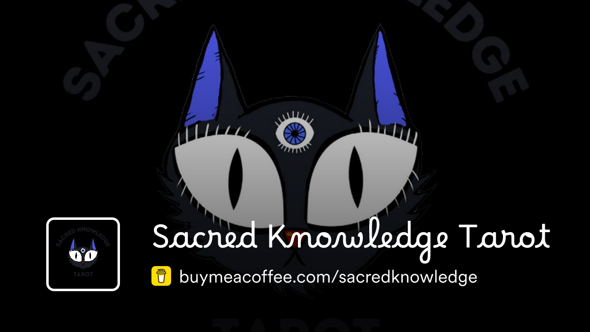 Sacred Knowledge Tarot - Buymeacoffee