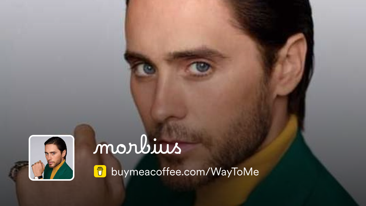 morbius is a little column A a little column B - Buymeacoffee