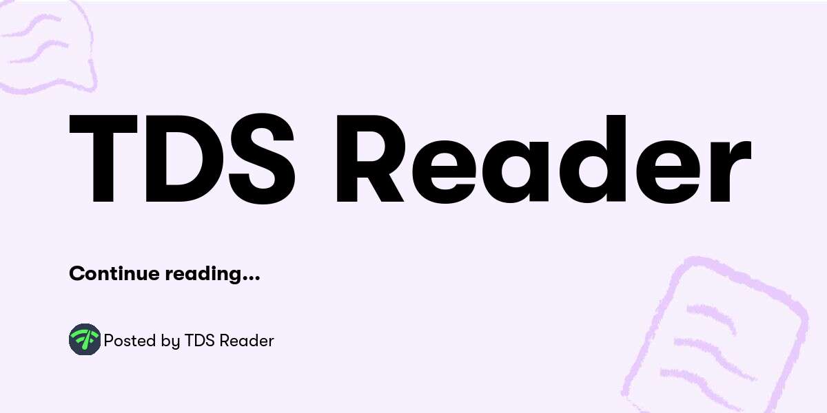 TDS Reader — TDS Reader - Buymeacoffee