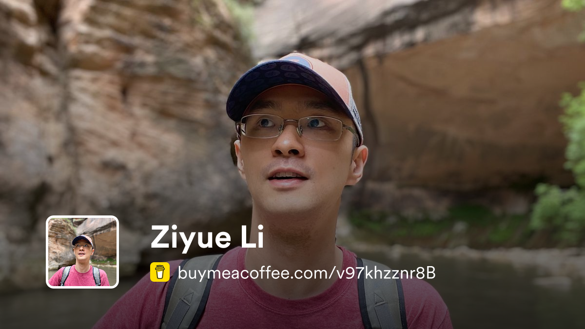 Ziyue Li - Buymeacoffee