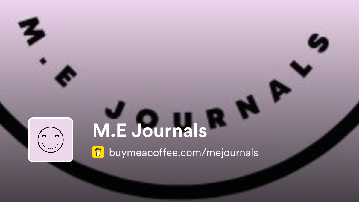 Extras | M.E Journals - Buymeacoffee