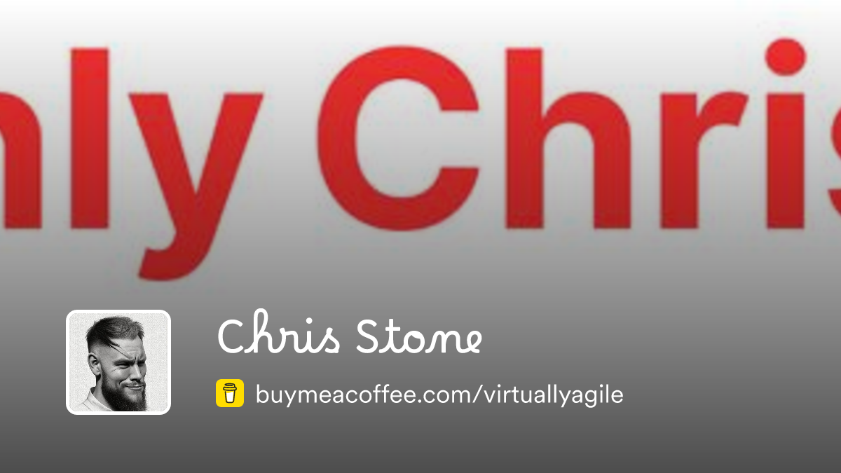 Chris Stone is Continuous Improvement. Everywhere. Everyday. Everyone + FUN - Buymeacoffee