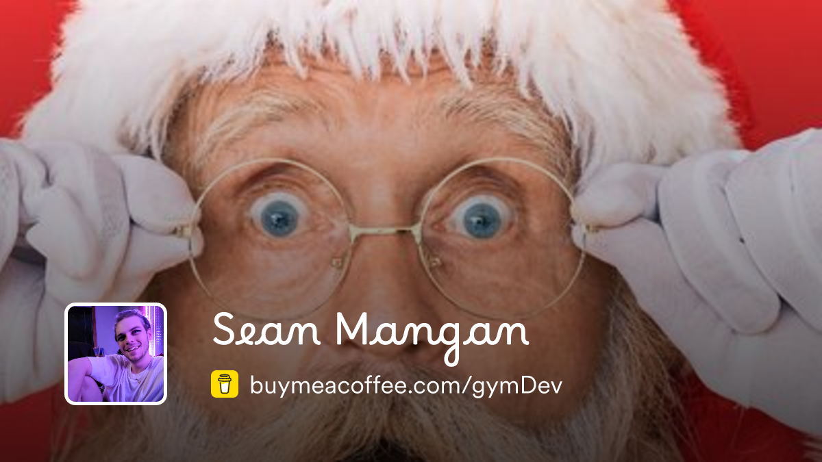 Sean Mangan - Buymeacoffee