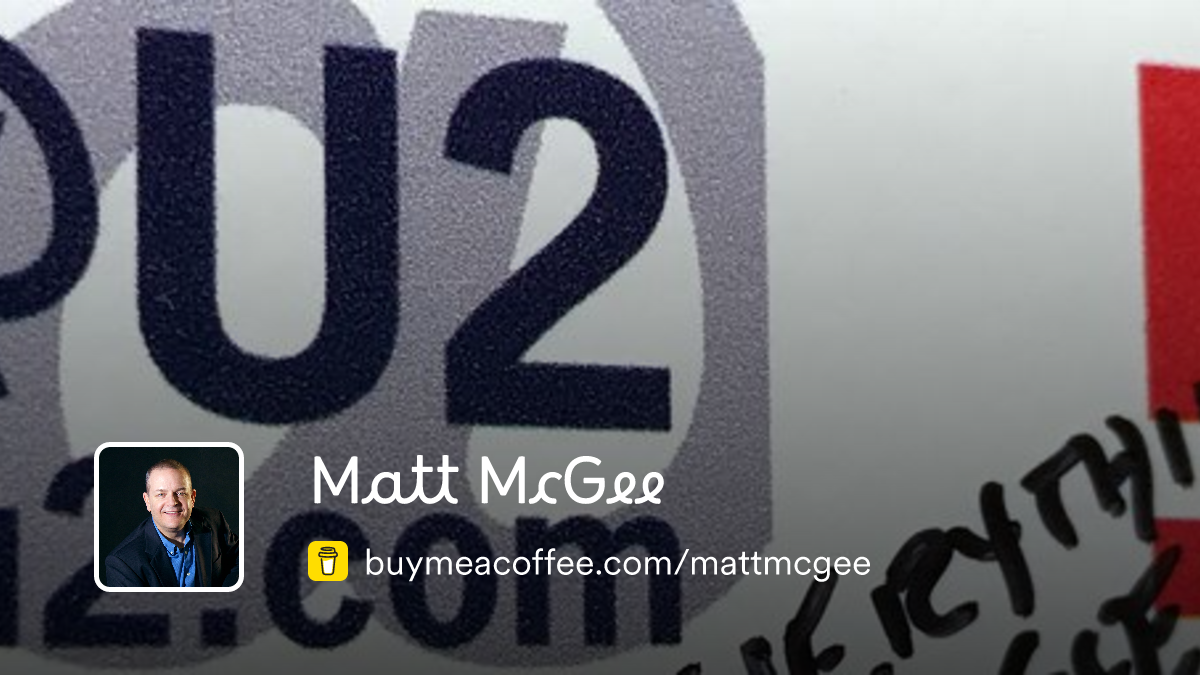 Membership | Matt McGee - Buymeacoffee