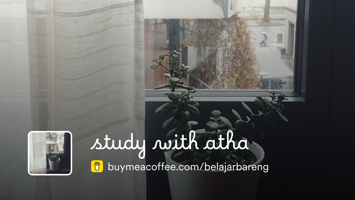 study with atha - Buymeacoffee
