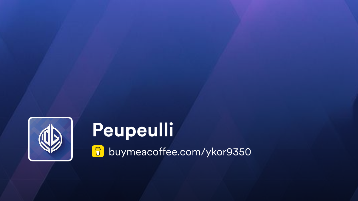 Extras | Peupeulli - Buymeacoffee