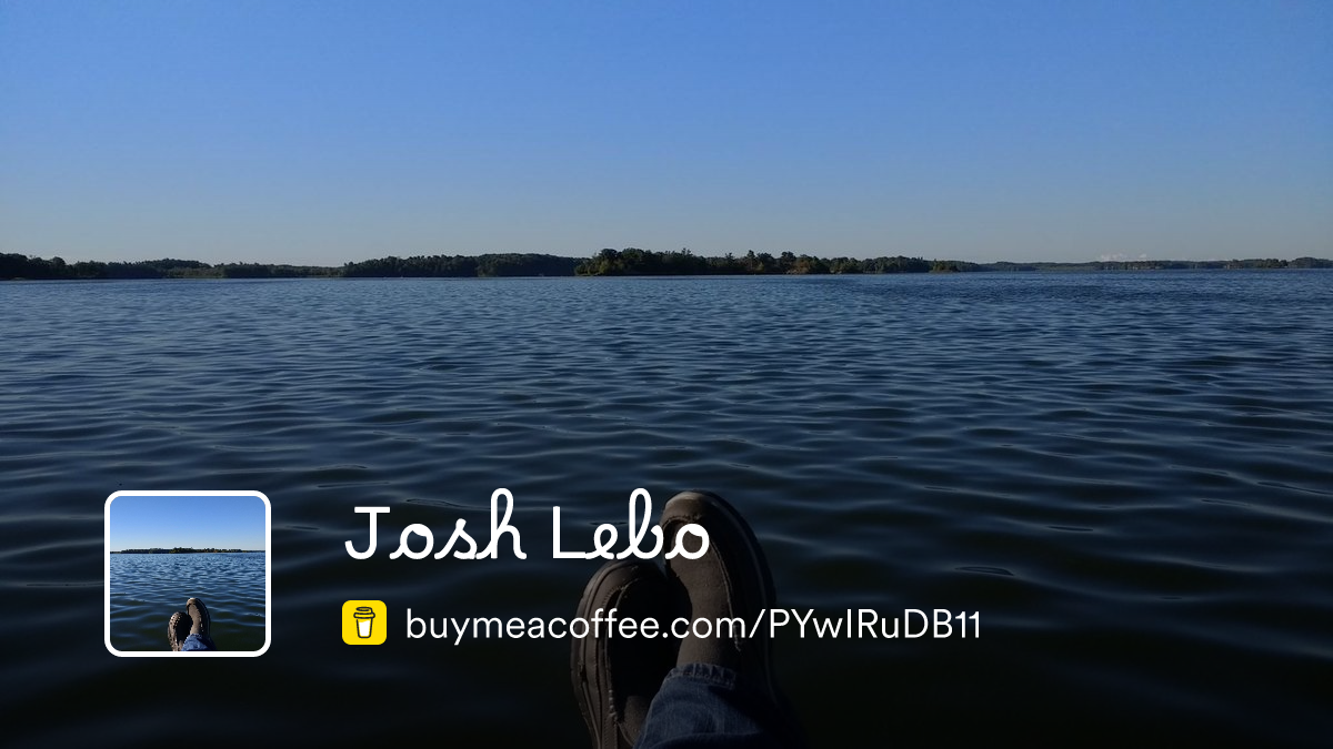 Josh Lebo - Buymeacoffee