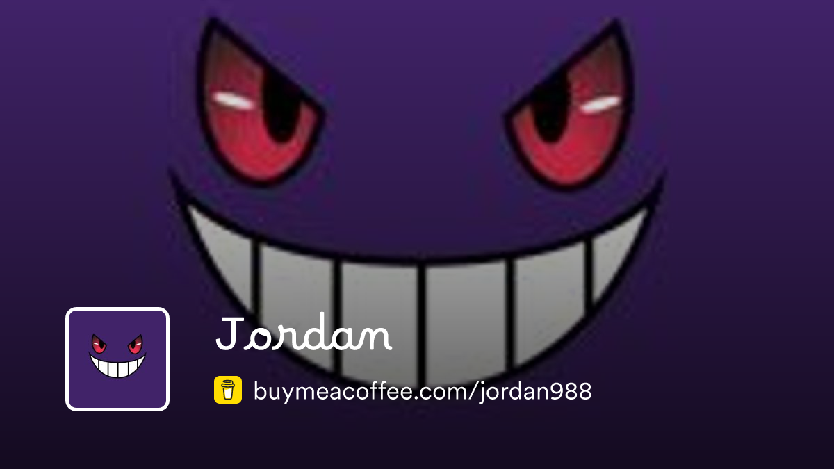 Jordan - Buymeacoffee