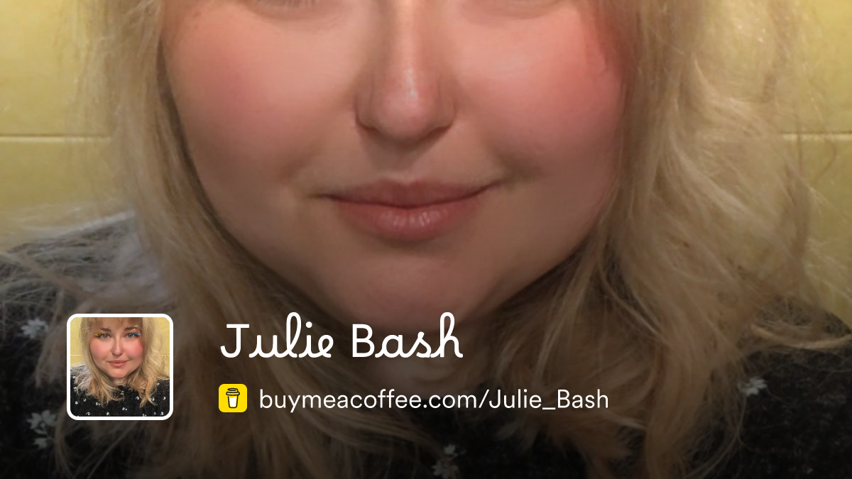 Julie Bash - Buymeacoffee