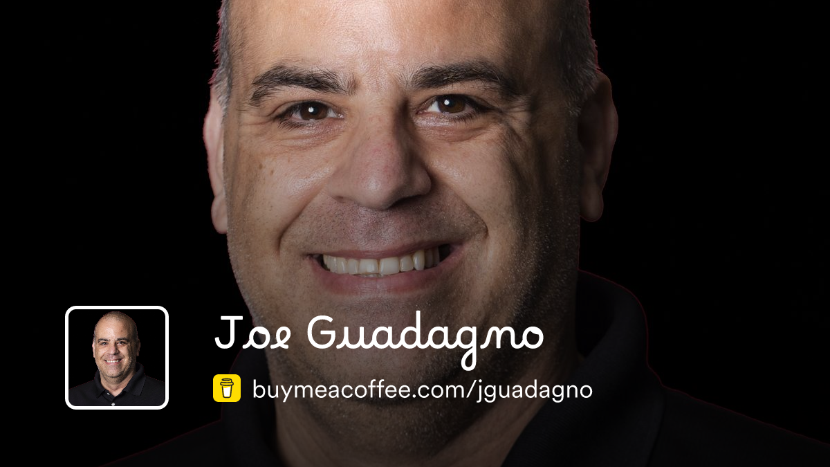 Joe Guadagno is writing code, streaming, creating packages, and ...