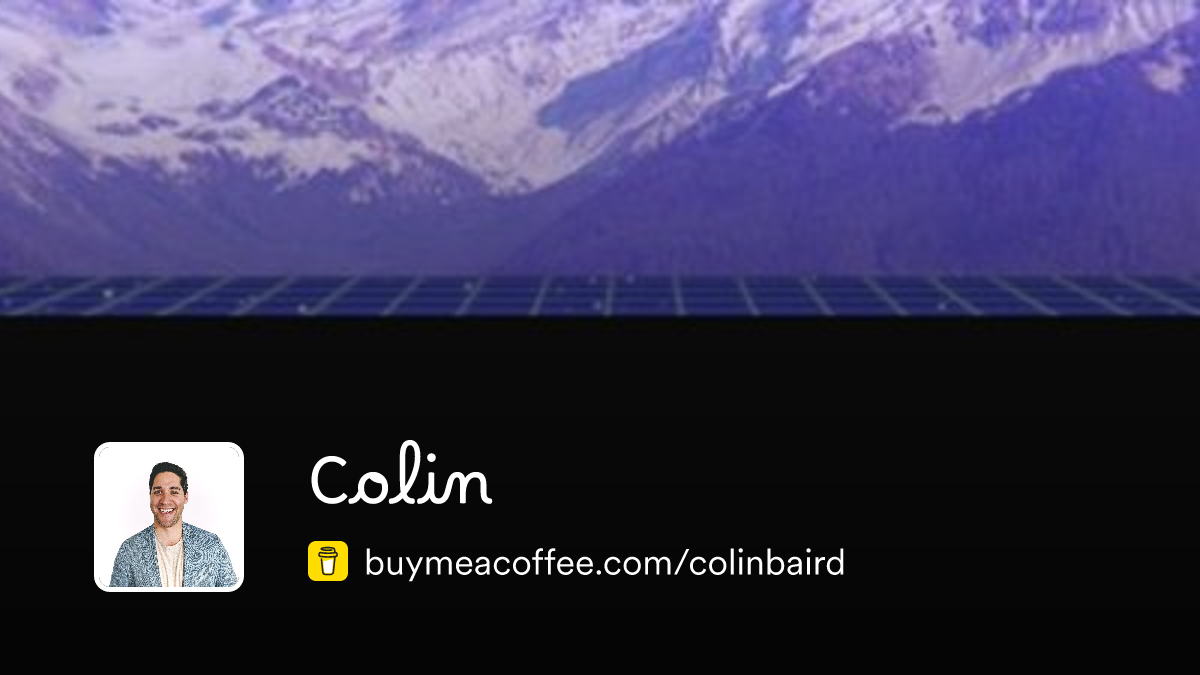 Colin - Buymeacoffee
