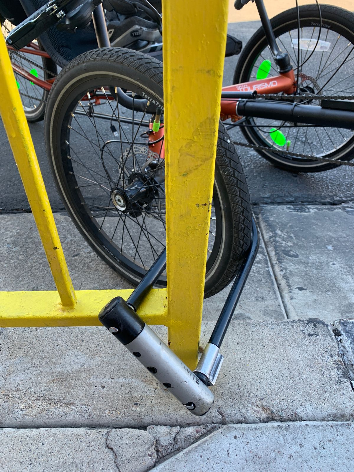 Trike locked up — Brad Hall - Buymeacoffee