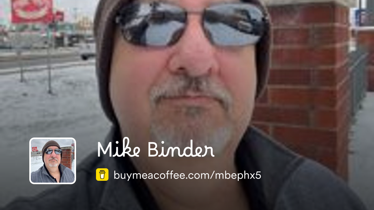 Membership | Mike Binder - Buymeacoffee