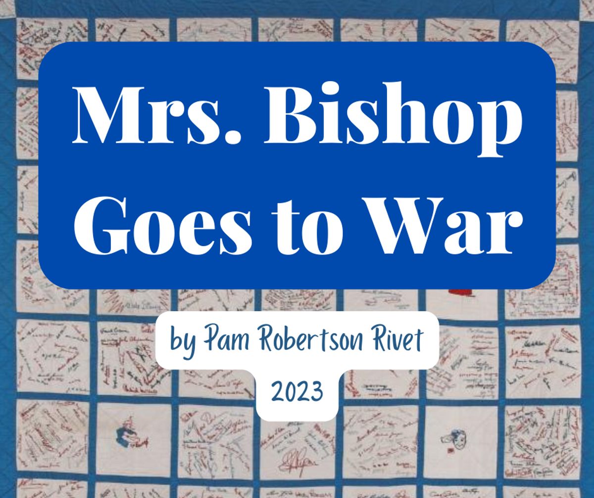 Mrs. Bishop Goes to War — Pam Robertson Rivet - Buymeacoffee