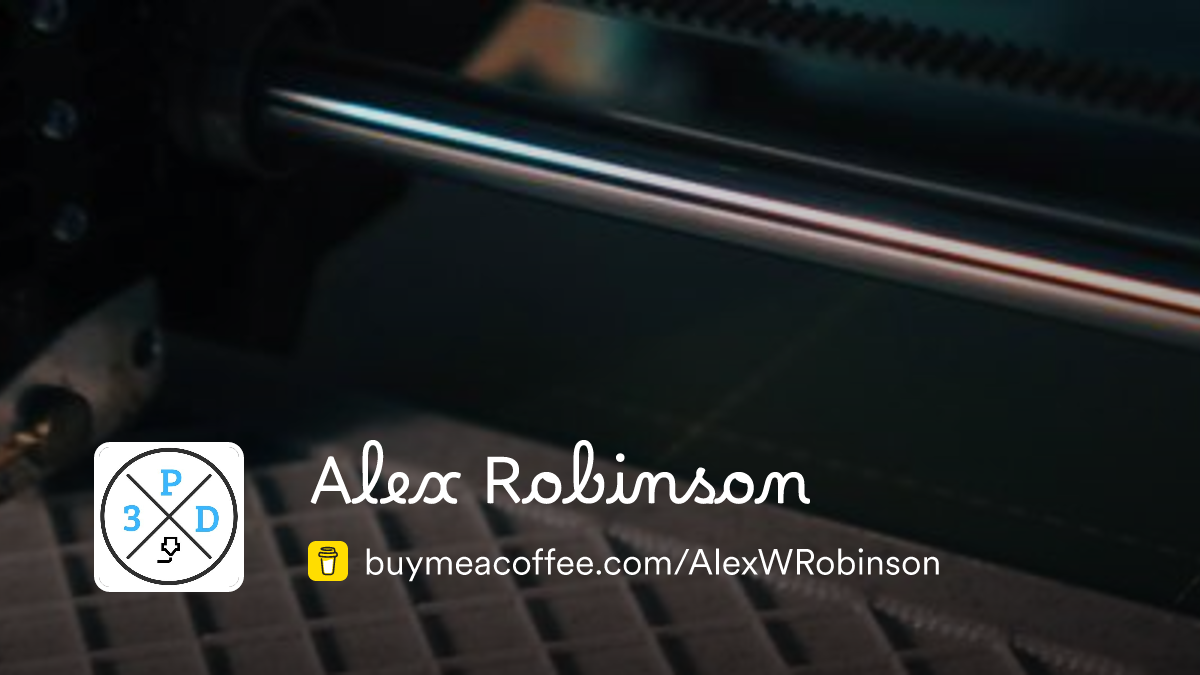Alex Robinson is 3D Printable models - Buymeacoffee