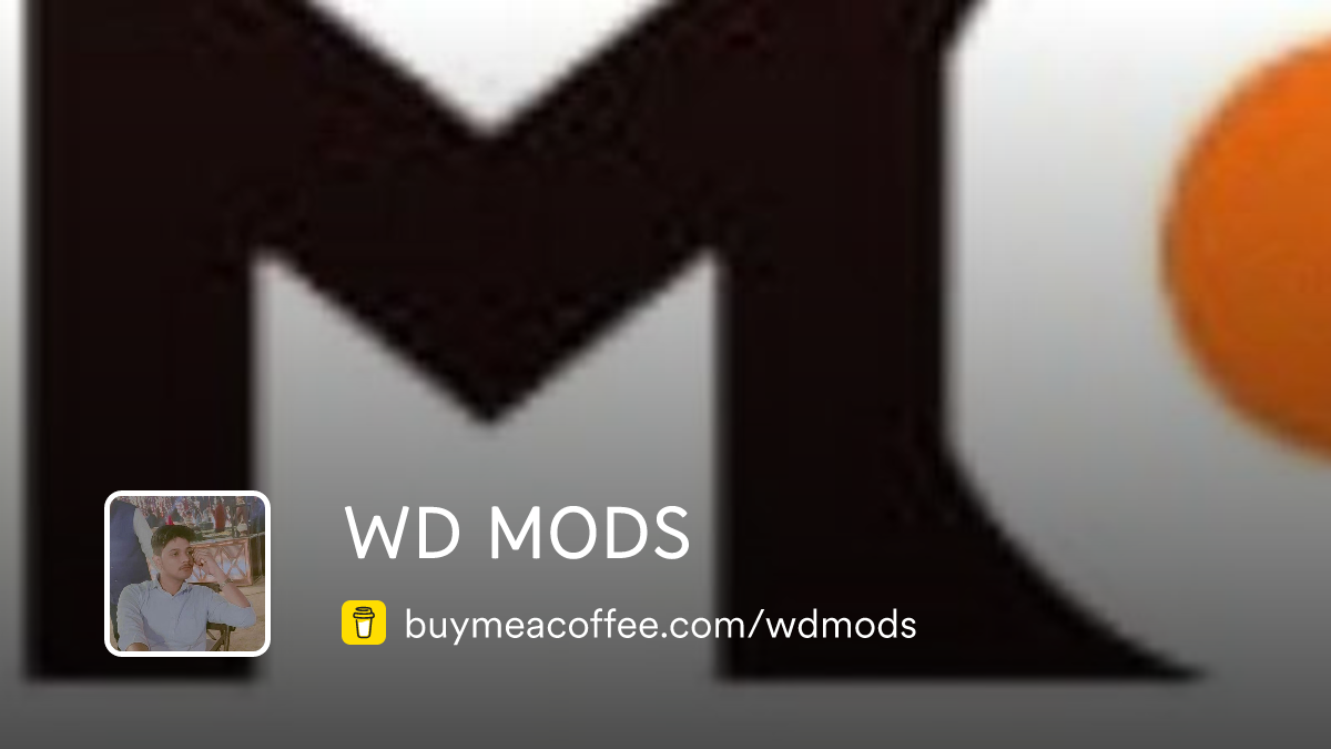WD MODS - Buymeacoffee