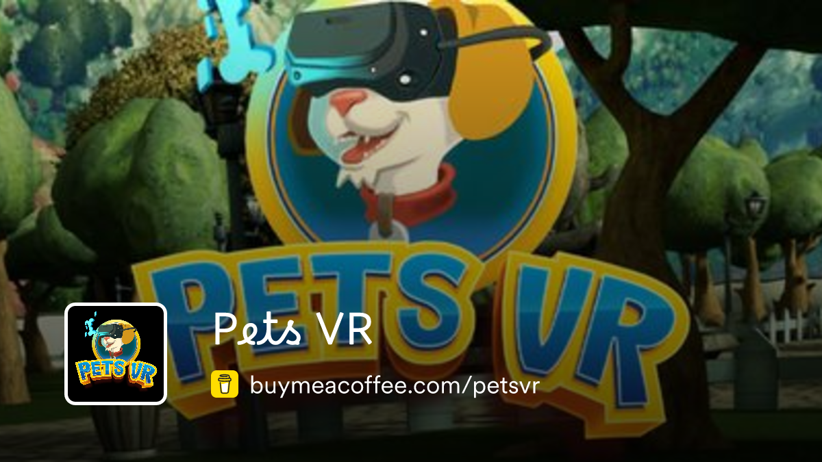 Pets VR - Buymeacoffee