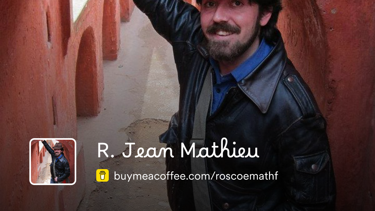 R. Jean Mathieu - Buymeacoffee