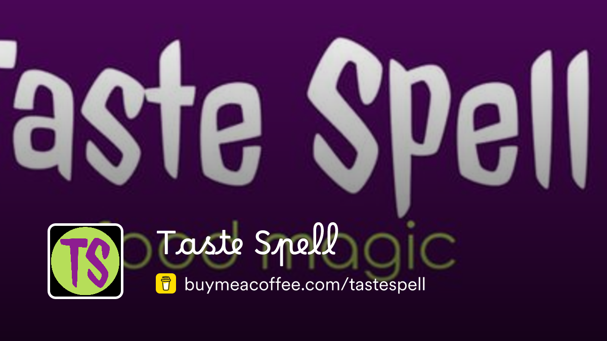 Taste Spell - Buymeacoffee