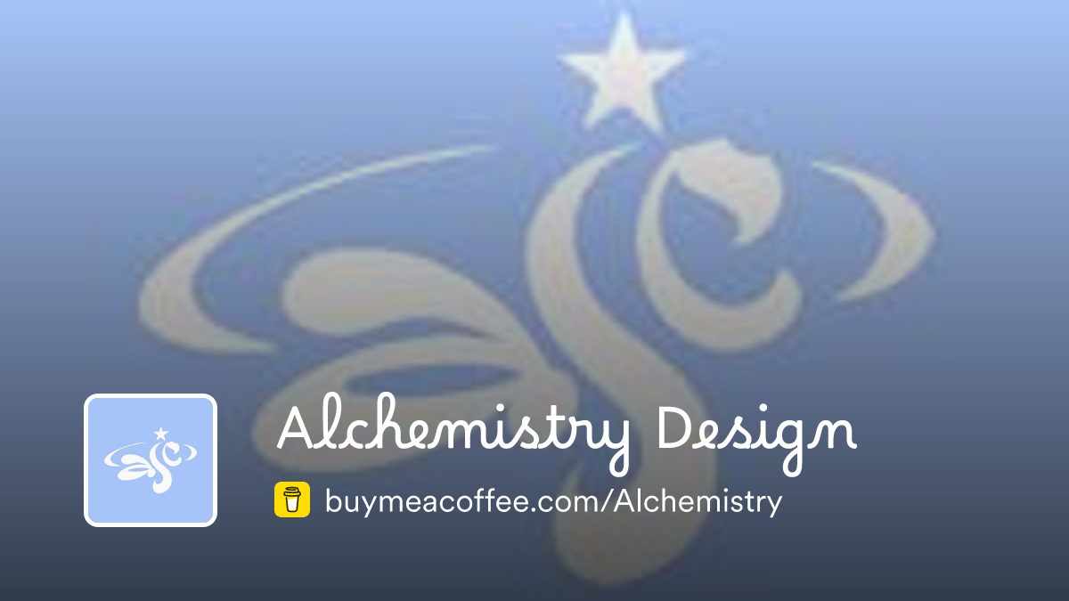 Alchemistry Design is creatively solving problems - Buymeacoffee