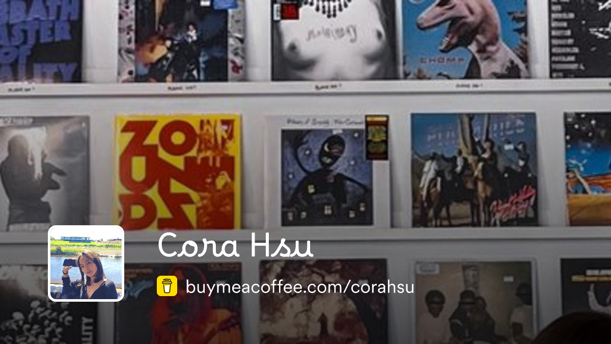 Cora Hsu - Buymeacoffee