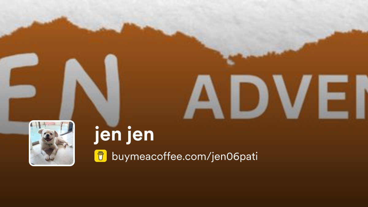 jen jen is content creator - Buymeacoffee