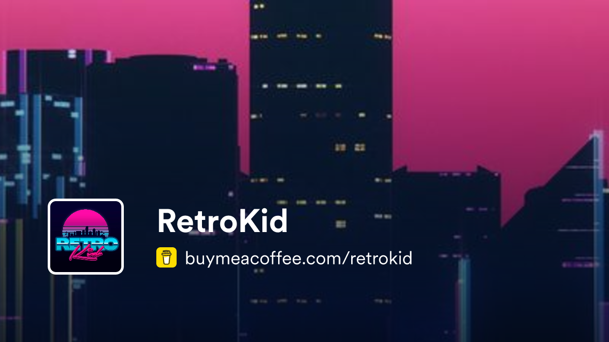 RetroKid is Retro Remixes (and more) - Buymeacoffee