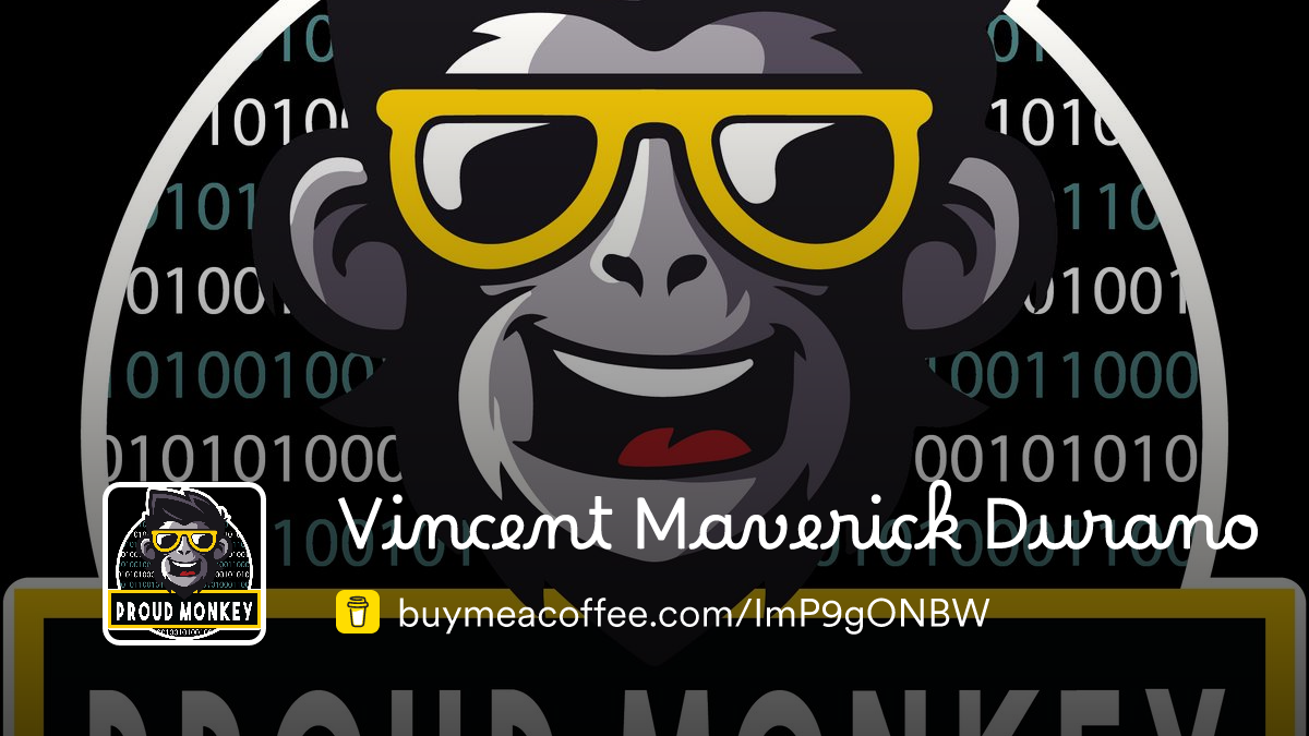 Vincent Maverick Durano - Buymeacoffee