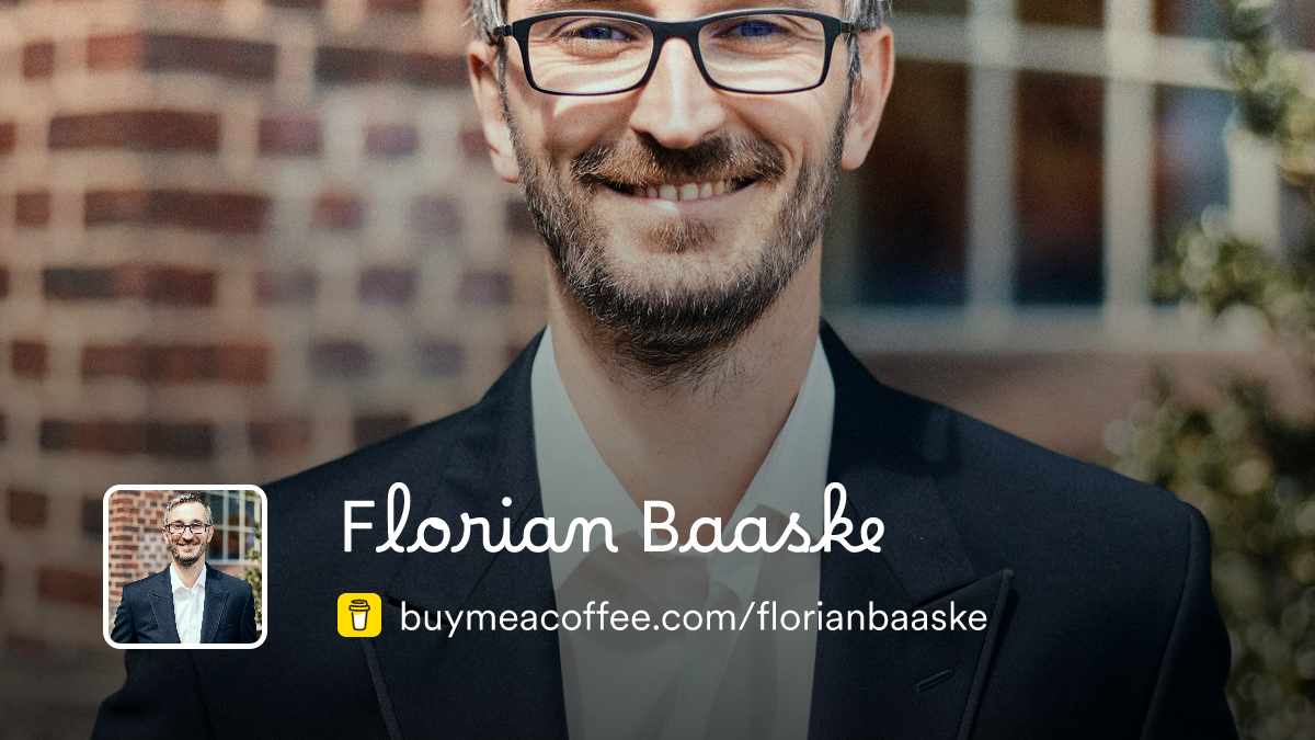 Florian Baaske is is publishing blog post about tech topics, mainly networking stuff. - Buymeacoffee