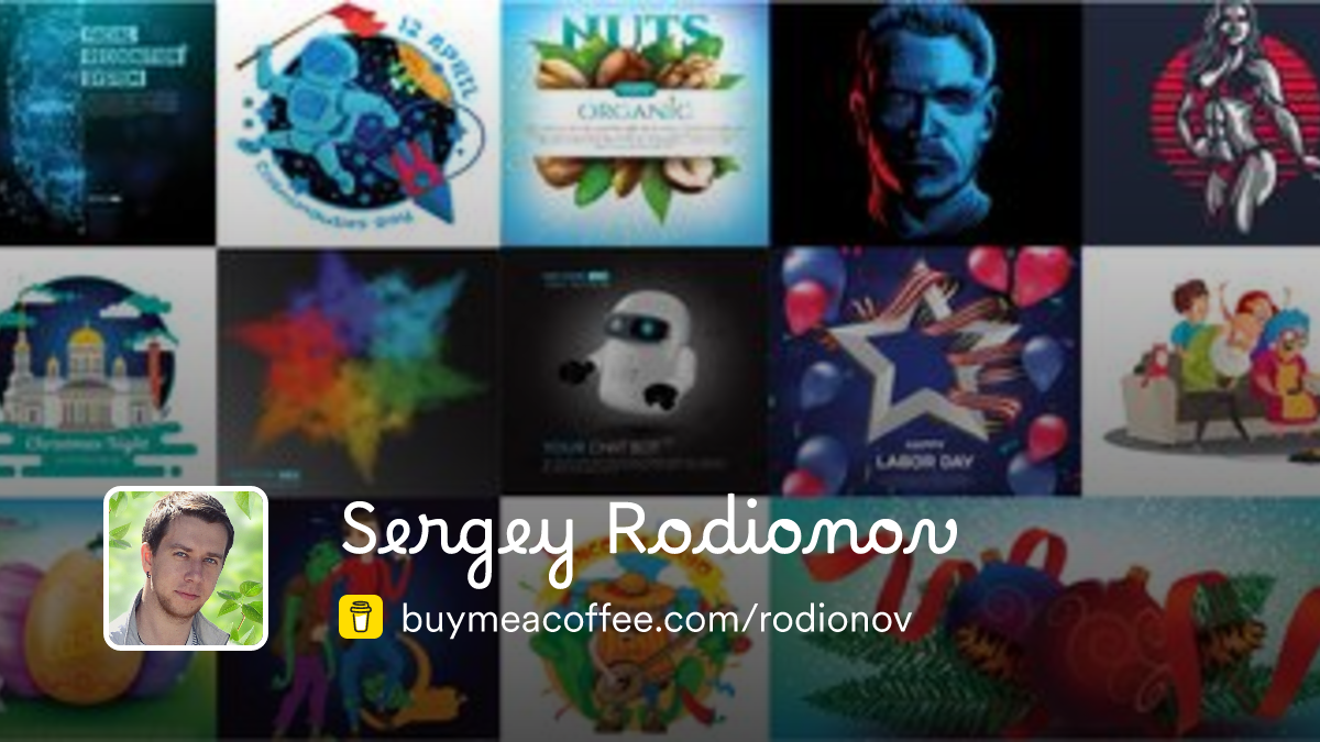 Extras | Sergey Rodionov - Buymeacoffee