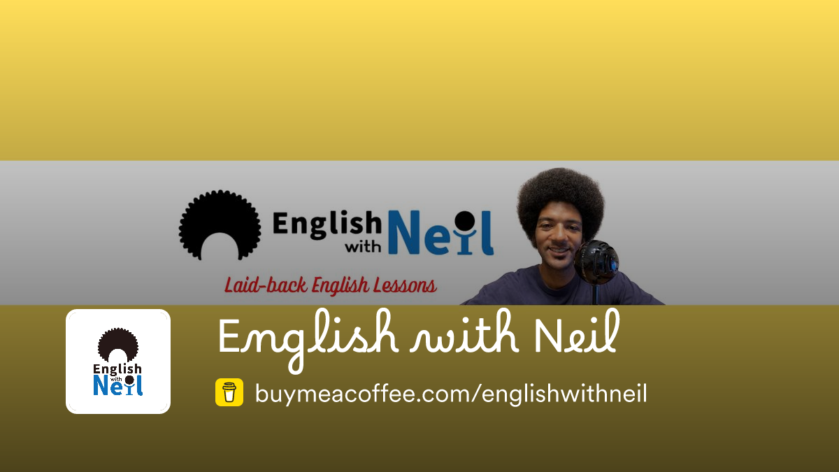 English with Neil - Buymeacoffee