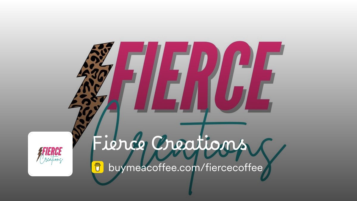 Fierce Creations - Buymeacoffee
