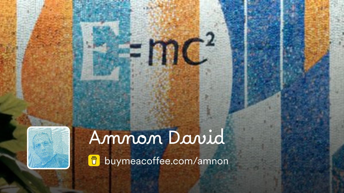 Amnon David is sculpting logic. - Buymeacoffee