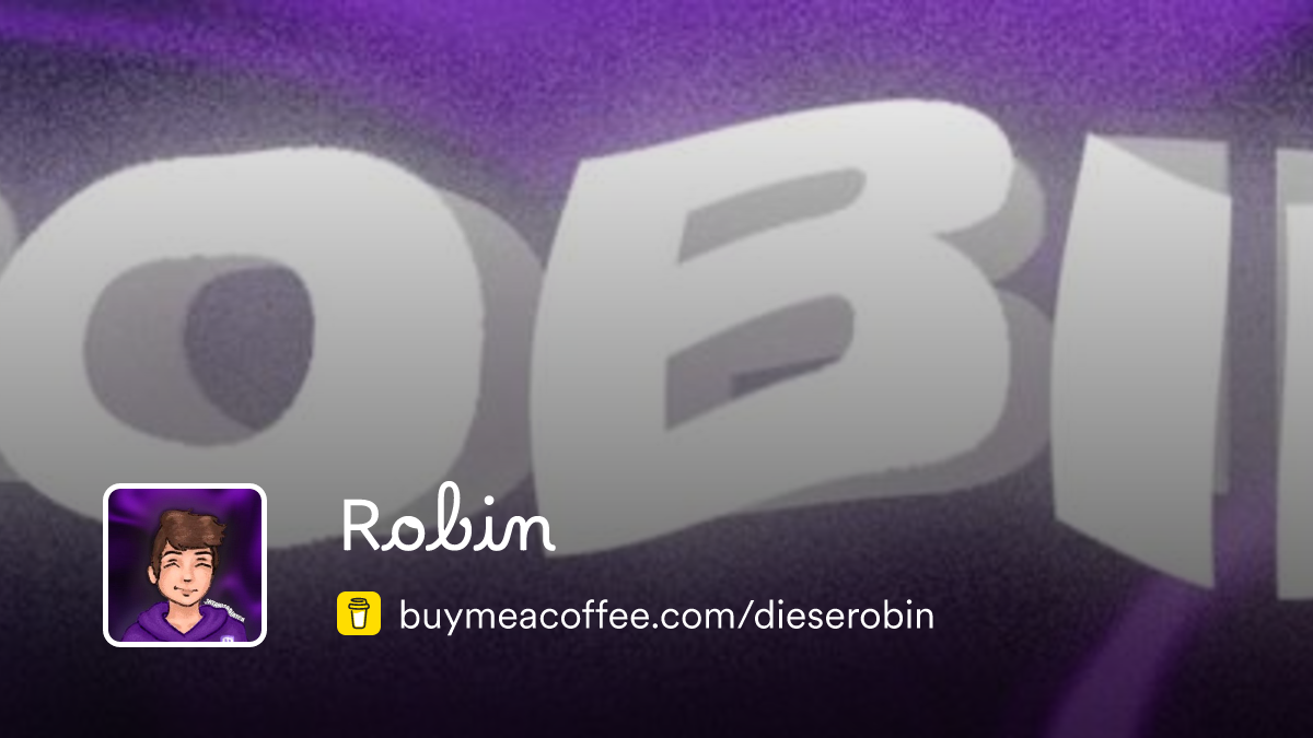 Robin - Buymeacoffee