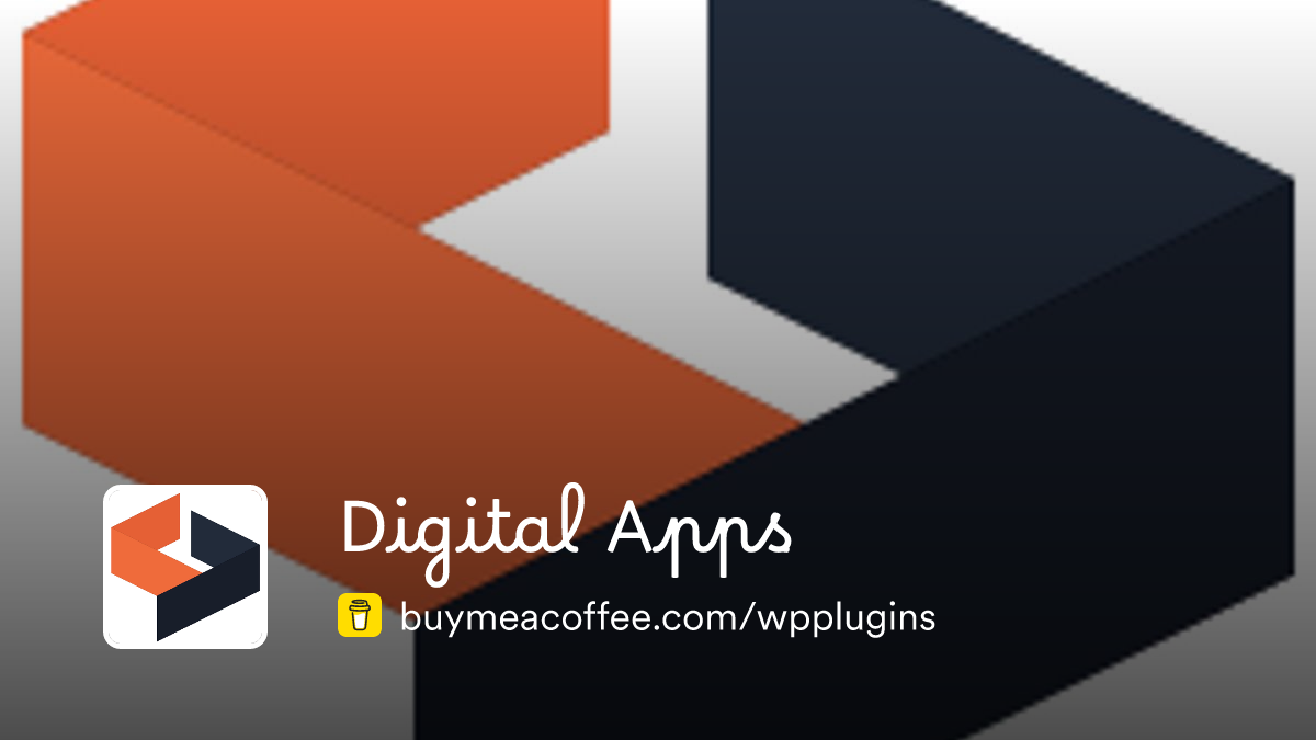 Digital Apps - Buymeacoffee