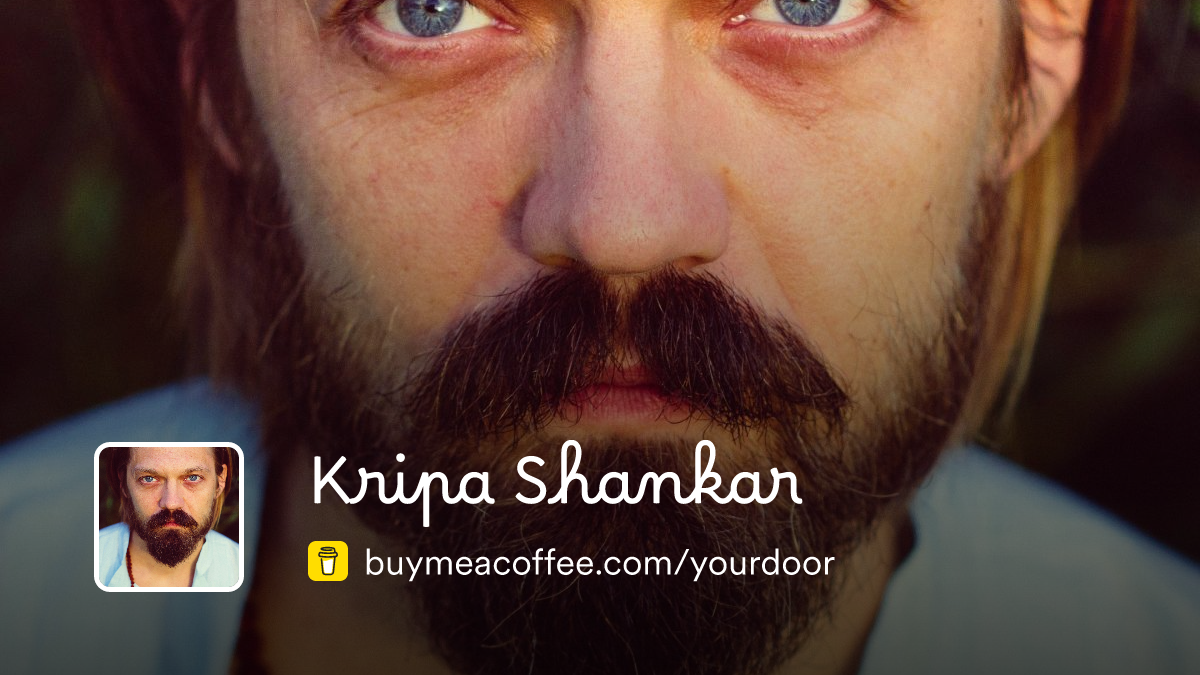 Kripa Shankar - Buymeacoffee