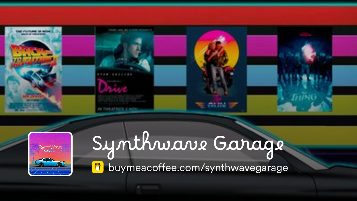 Synthwave Garage is Synthwave, 80s - Buymeacoffee