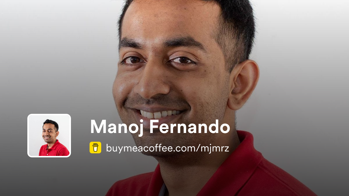 Manoj Fernando is I create hands-on AWS tutorials on YouTube - Buymeacoffee
