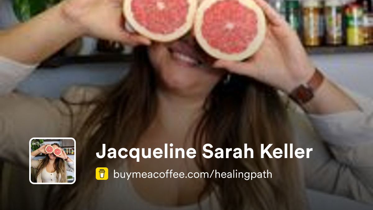 Jacqueline Sarah Keller - Buymeacoffee