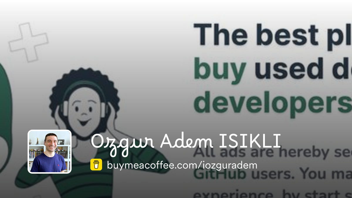 Ozgur Adem ISIKLI is the creator of the secondhand.dev and Axe API - Buymeacoffee